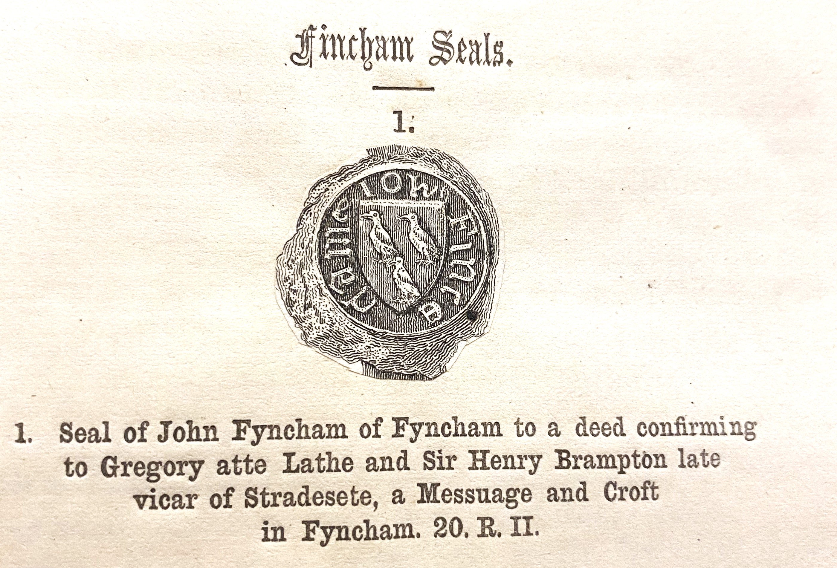 The Lords of the Manor – Fincham Local History Society